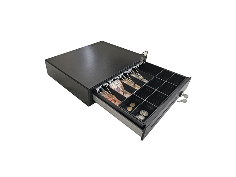 Electronic Retail 410mm Cash Drawer POS Cash Drawer Counter For Shop ...