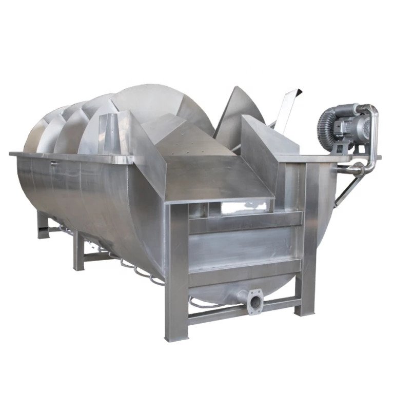 Eruis - Screw pre-chilling machine/spin chiller for poultry ...