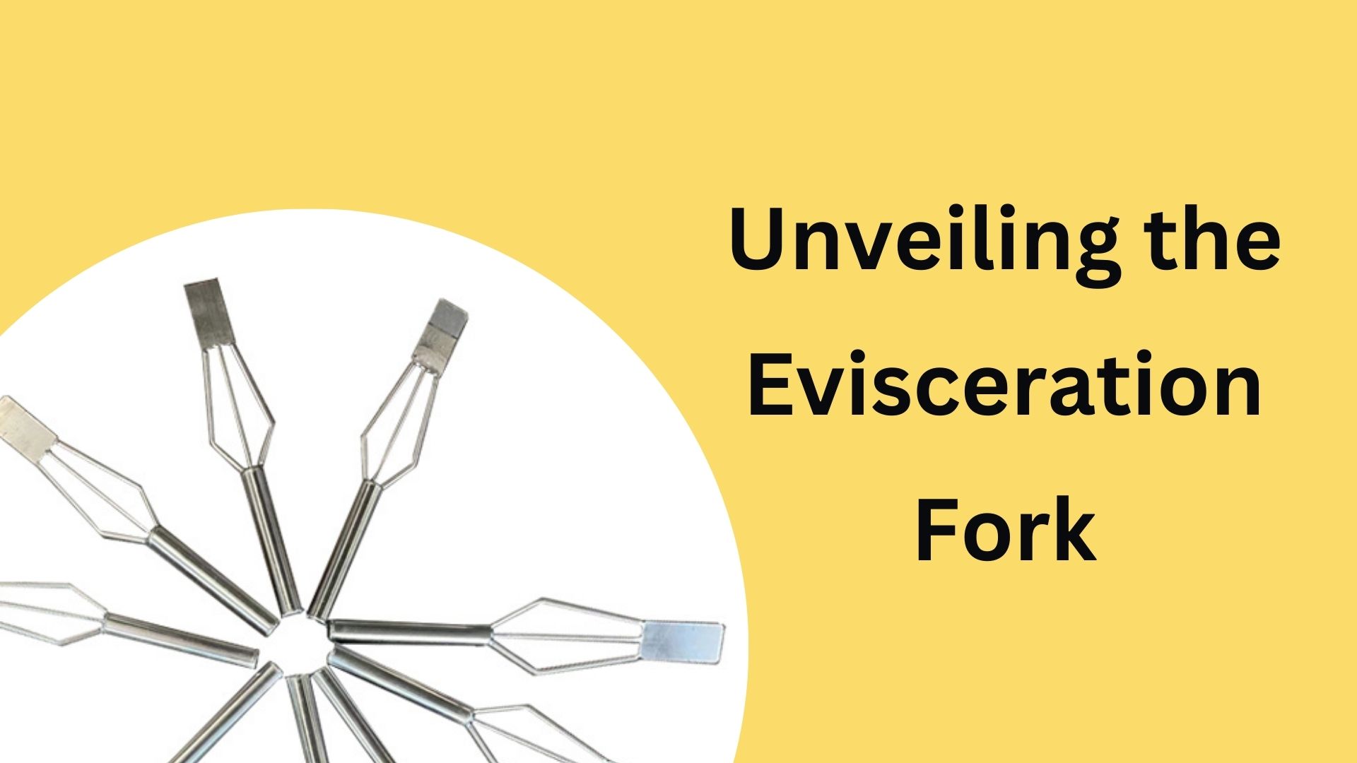Dévoilement de la fourchette d'éviscération : une merveille de ...