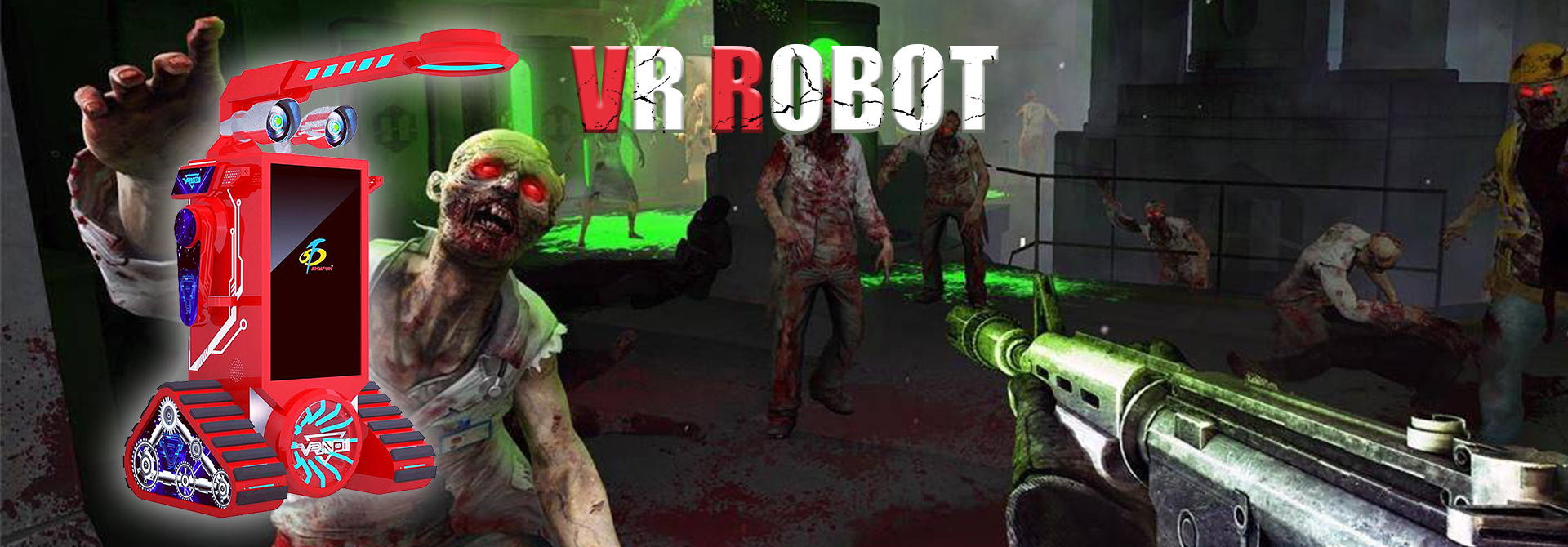 VR ROBOT with Infrared & Sound System - Player Controlled, Labor Cost ...