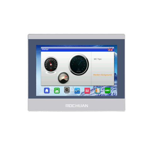 MOCHUAN hmi control panel dc24v tft 1024x600 ethernet rs485 modbus 7 ...
