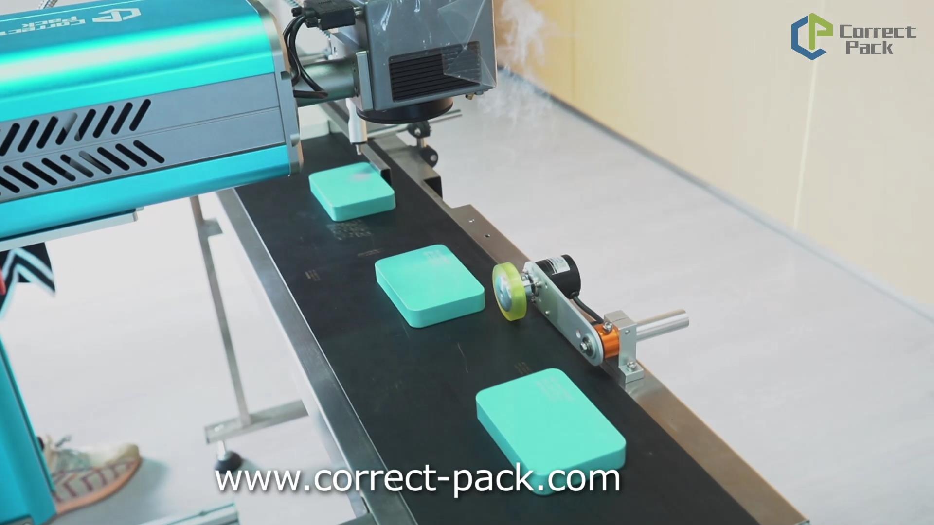 Correct Pack CO2 Galvo Laser On Metal Box With Coating | Correct Pack