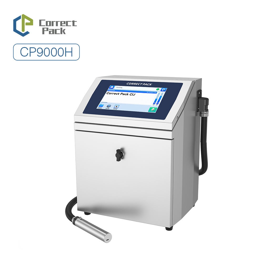 Correct Pack Quality CIJ Inkjet Printer Inkjet Coding Machine