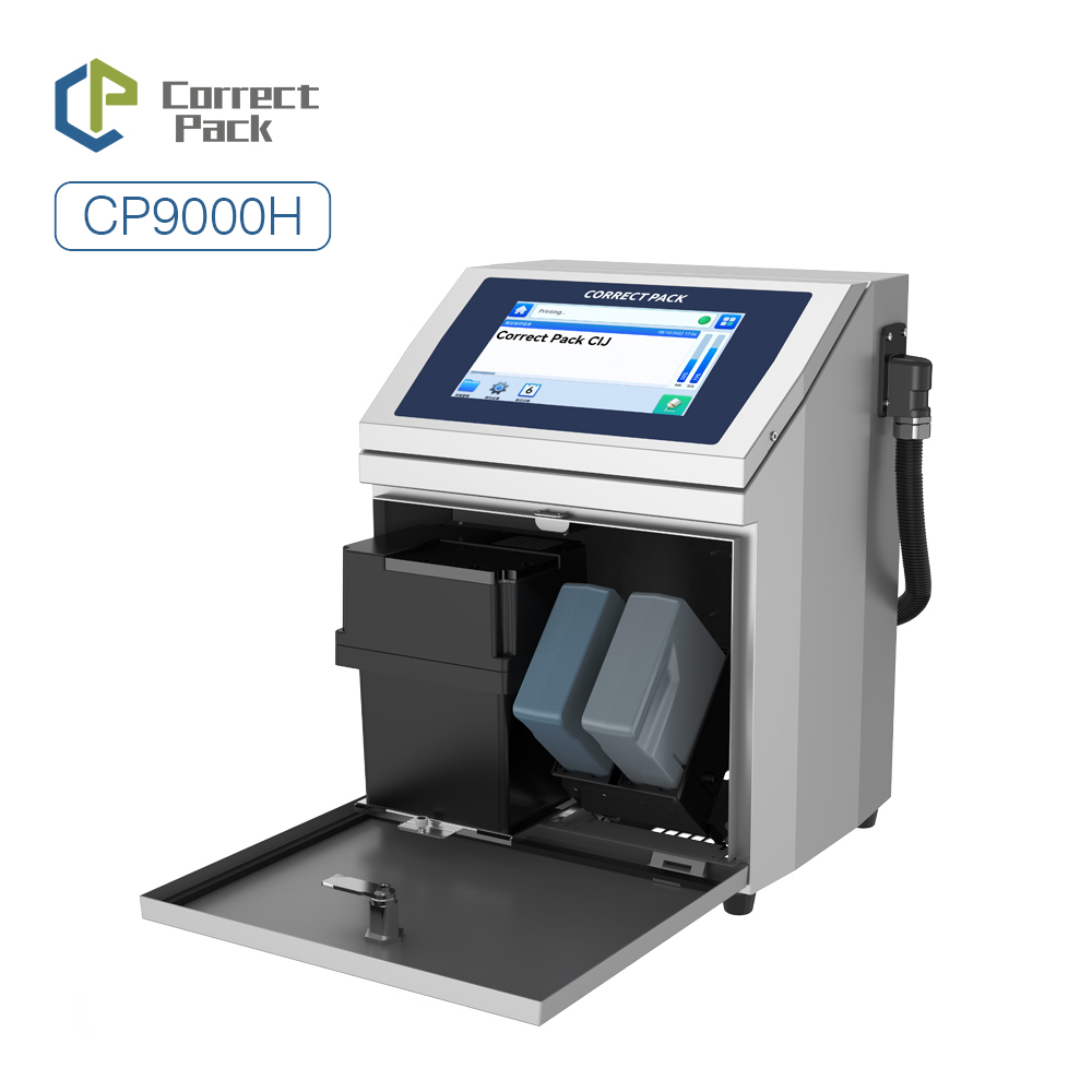 Correct Pack Quality CIJ Inkjet Printer Inkjet Coding Machine