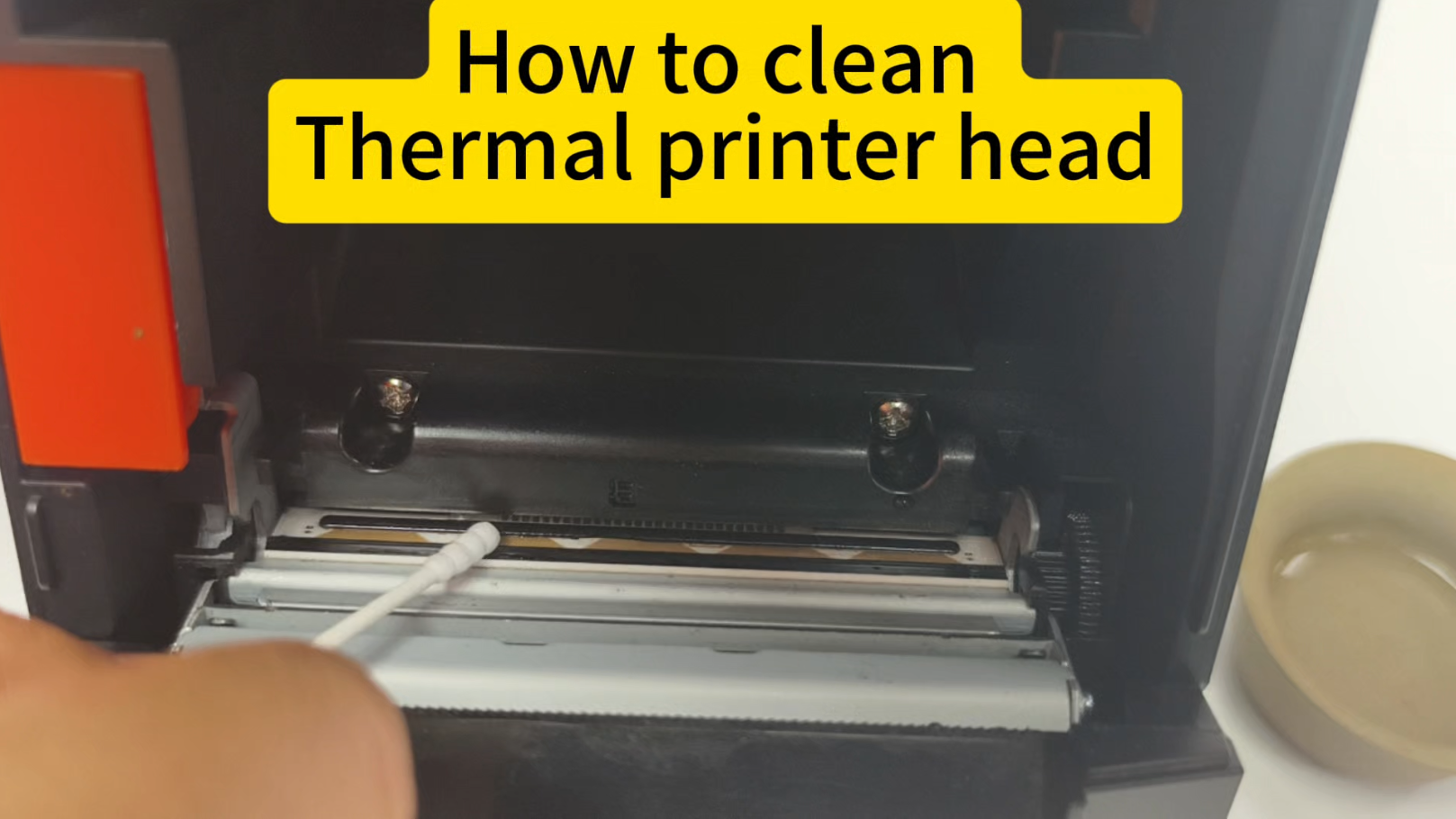 วิธีทำความสะอาดหัวพิมพ์ความร้อนสำหรับเครื่องพิมพ์ใบเสร็จความร้อน Hoin 80mm HOP-E803 | HOIN