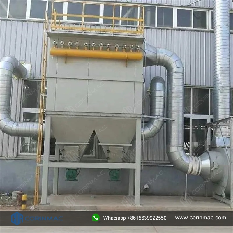 Impulse bags dust collector