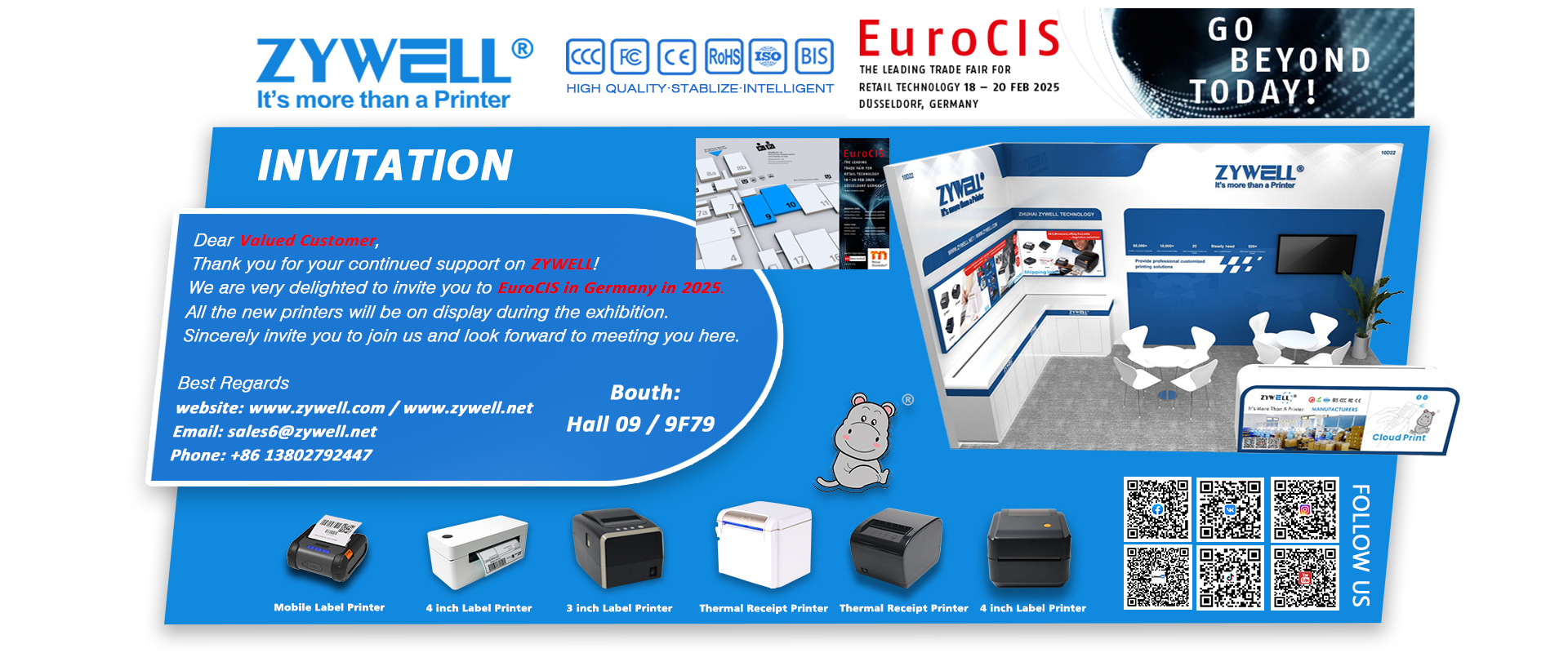 Zywell Printer - Thermal Receipt Printer And Pos Printer Manufacturer