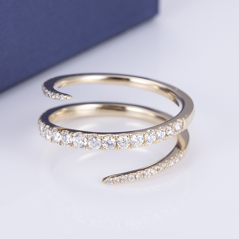 MSR-565 14K Lab grown diamond Ring