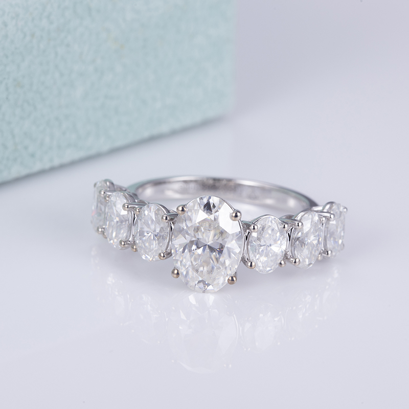 MSR-793 Star shape 18K lab diamond Ring For man jewelry -Messi Jewelry