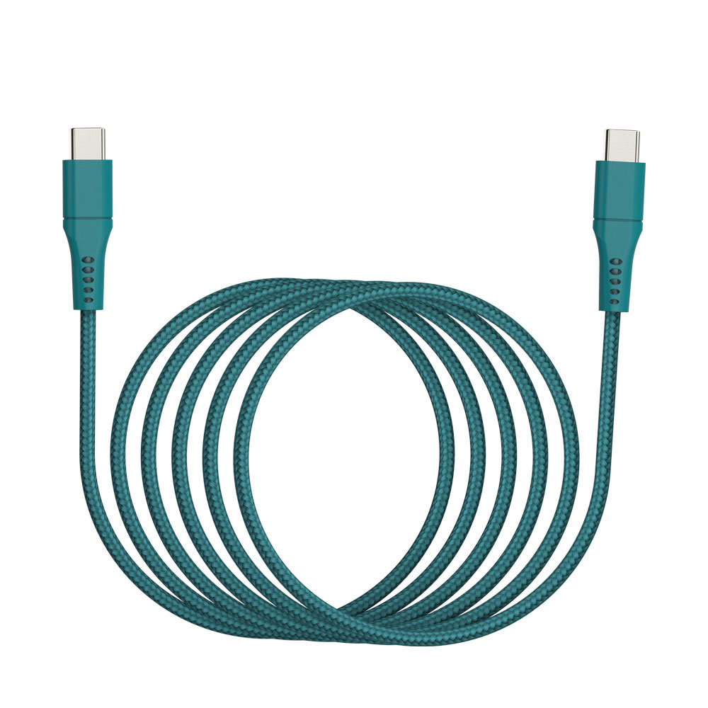 Cable OCC Eco-Friendly USB-C a USB-C Cable de carga súper rápida cable de datos tipo c rápido ...