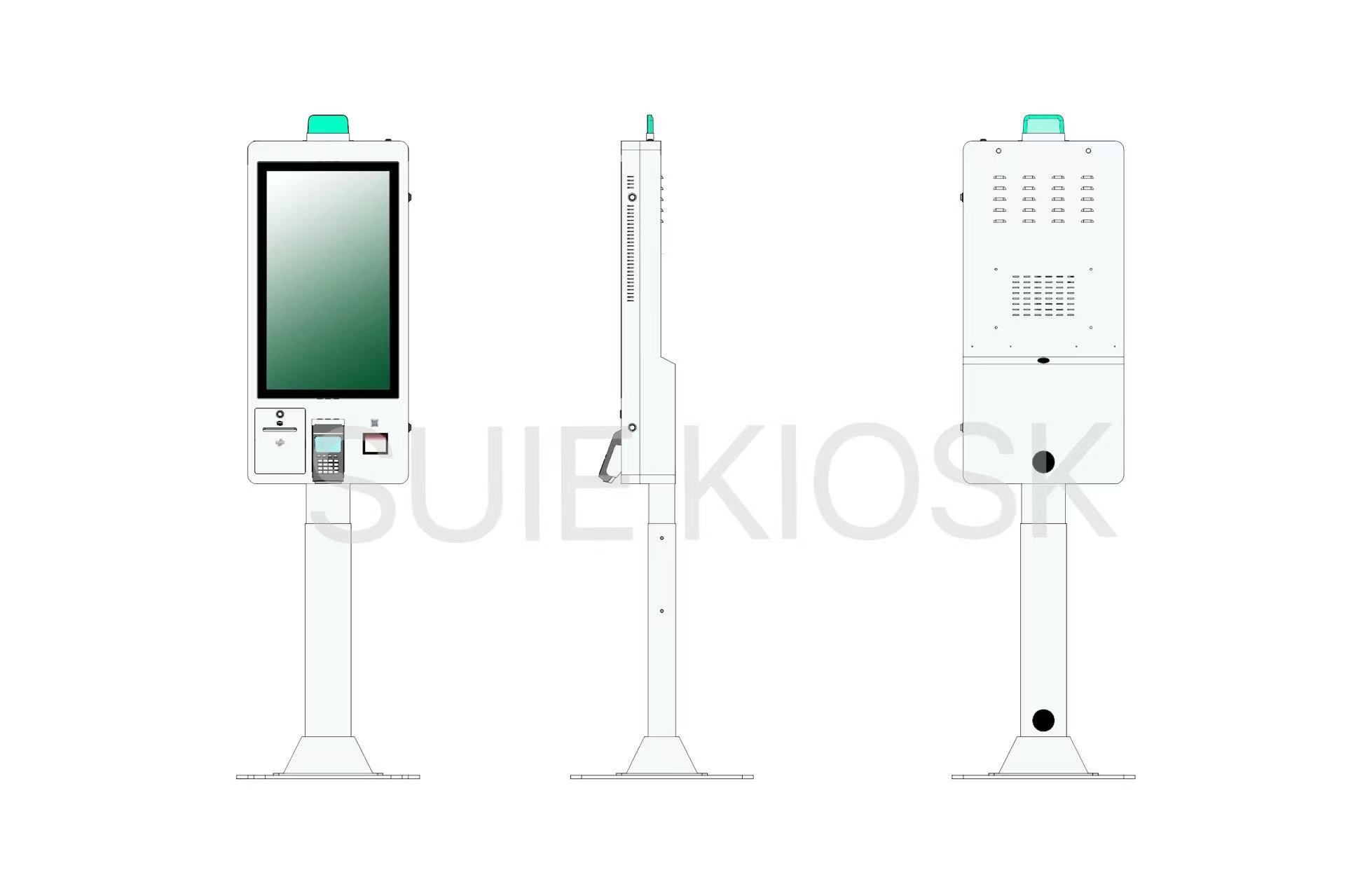 Self Order Kiosks Machine For Restaurant, Fast Food And Retail | SUIE