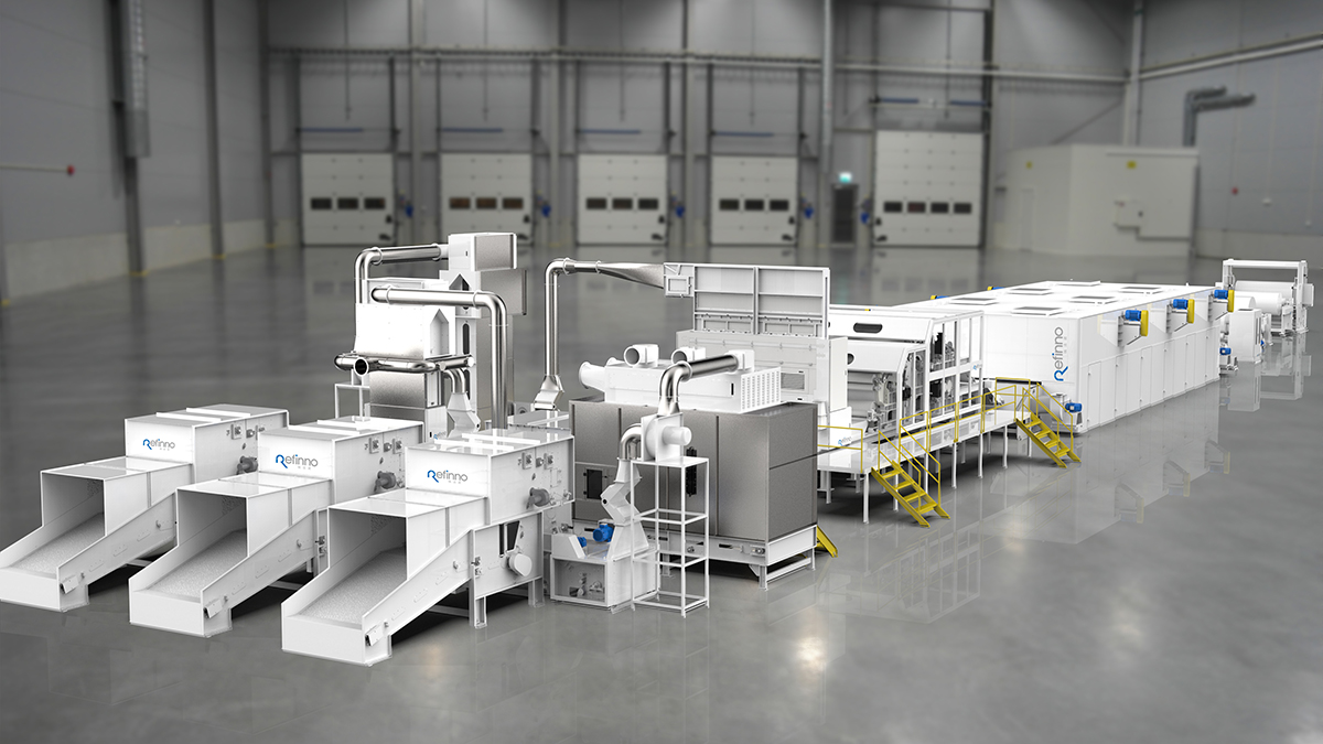 High-Quality Air Through Bonding Nonwoven Production Line Advanced ...