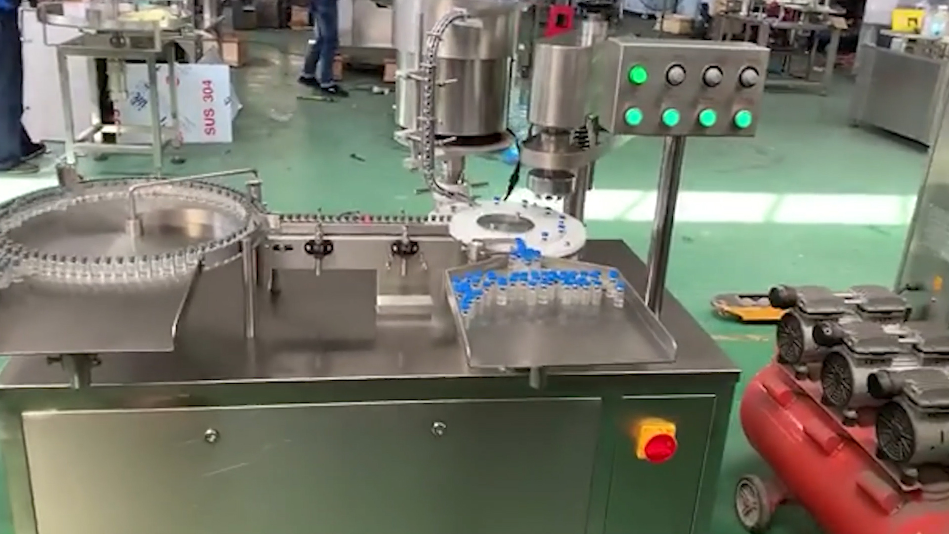 Vial Bottle Screw capping machine vial bottle capping machine