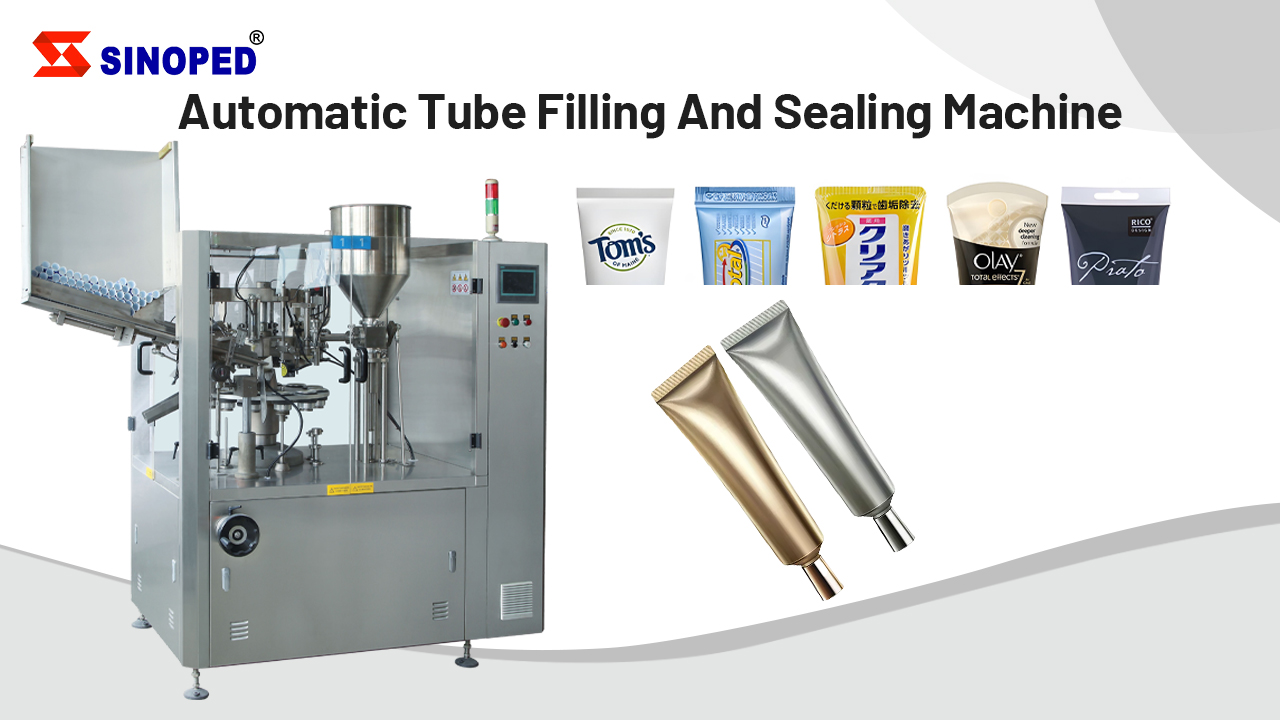 Filling Sealing Machine For Tube | Automatic Tube Filler Sealer | Sinoped