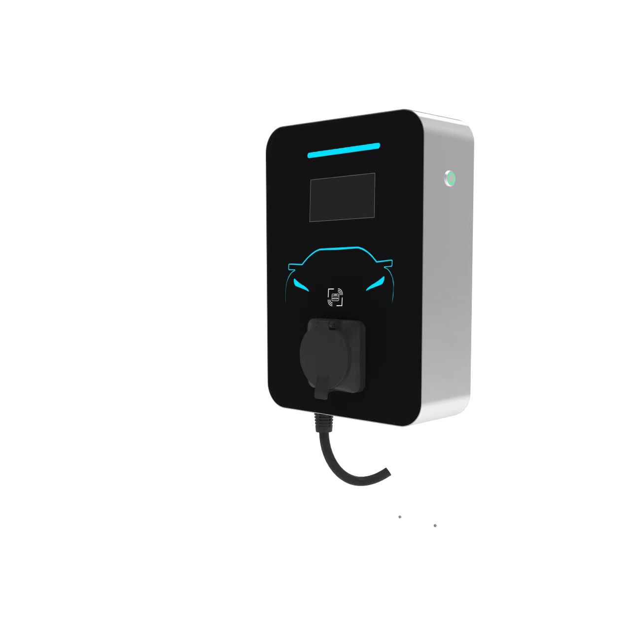 Wall-mounted EV Charger Untethered (32A 22kW 380V) Wall Box EV Charger ...