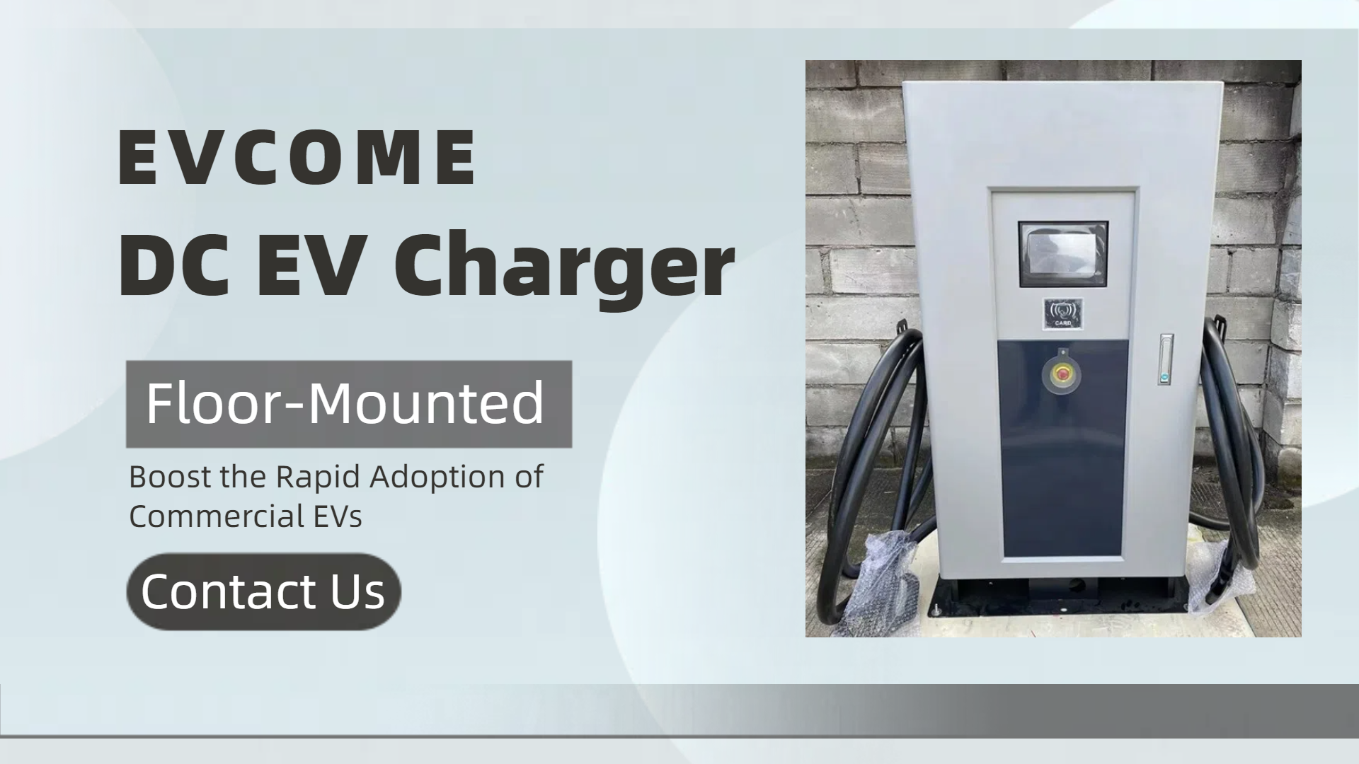 Floor-Mounted DC EV Charger to Boost the Rapid Adoption of Commercial ...