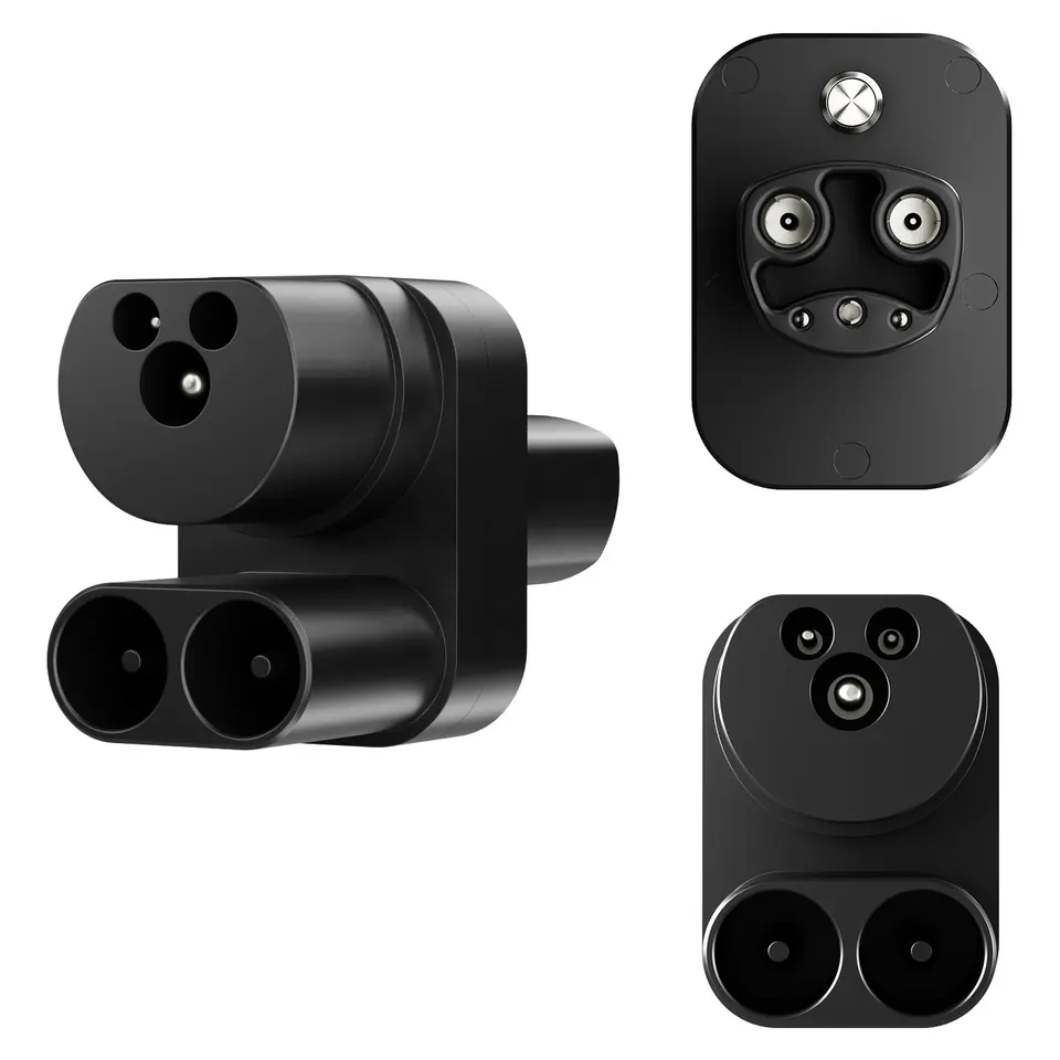 CCS2 to Tesla Adapter 250A 1000V Ev Charger Connector Suitable For Tesla EVCOME