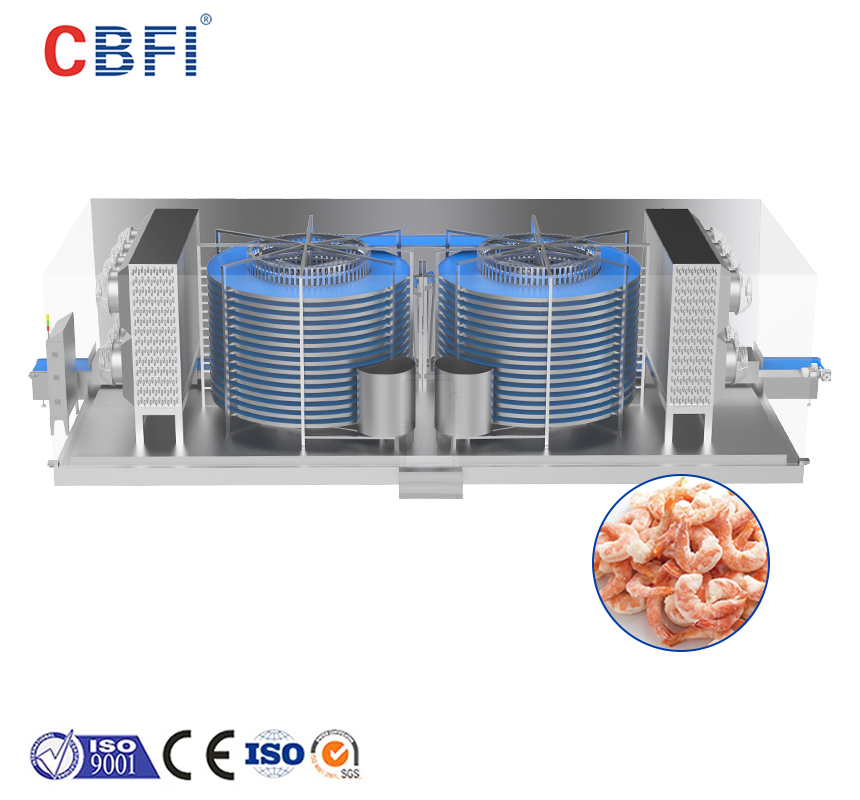 Spiral IQF Freezer Manufacturer - Spiral Freezer Manufacturer | CBFI