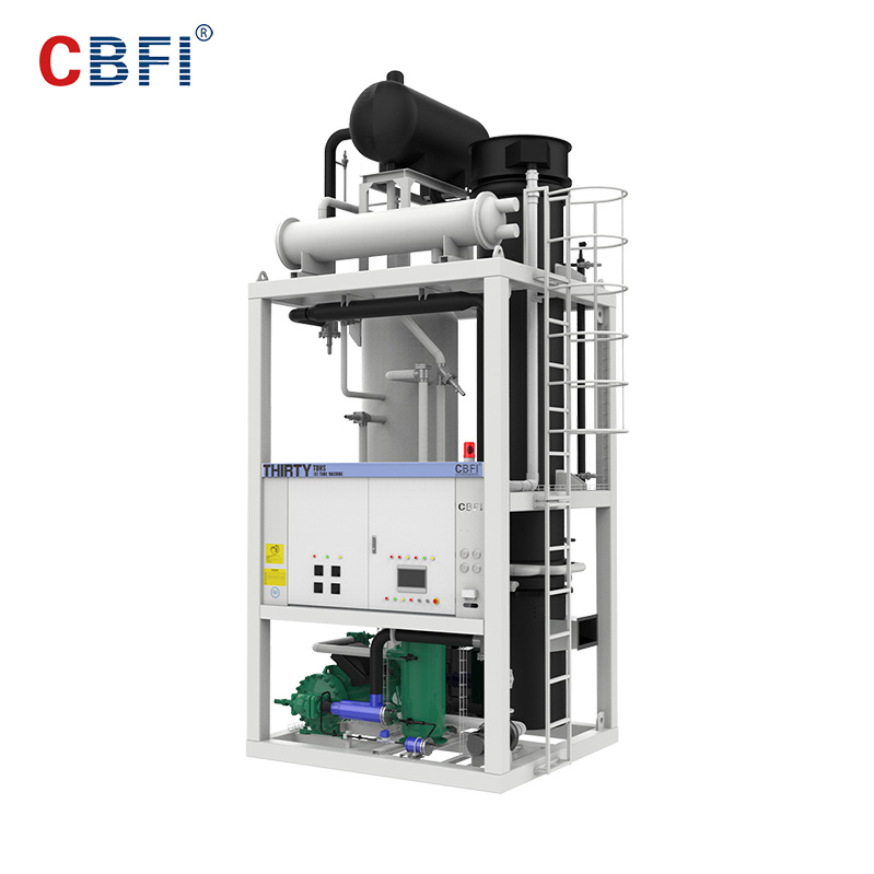 CBFI TV300 30 Tons Per Day Integrated Tube Ice Making Machine | CBFI