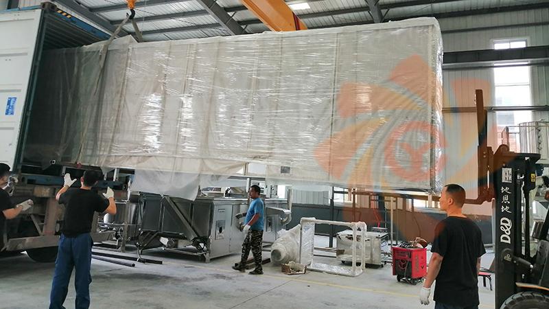 The big output dog food production line is exported to Malaysia | Sunrising