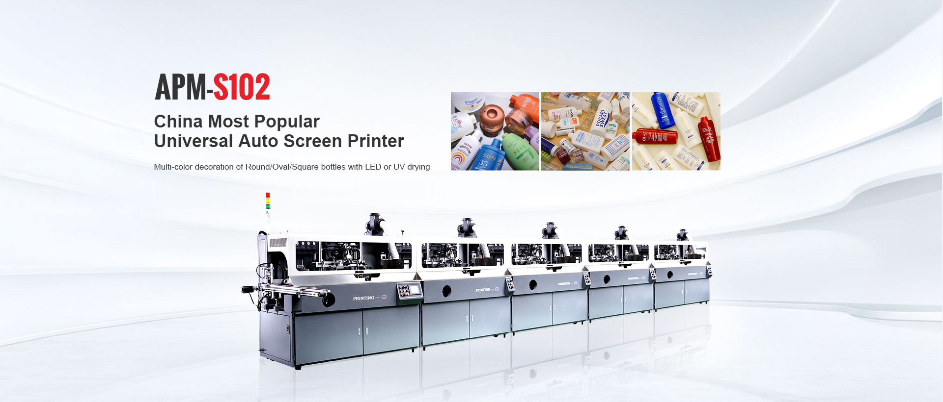 Apm Print | Bottle Screen Printing Machine Manufacturer, Supplier