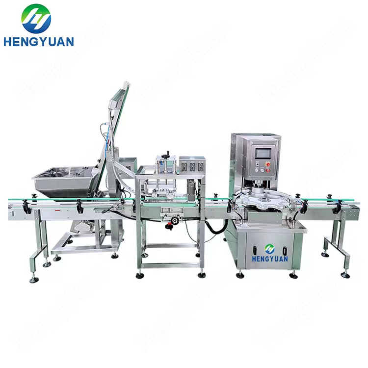 HengYuan- Customized HYSC-X30 Automatic Glass Jars Vacuum Capping Machine manufacturers From China