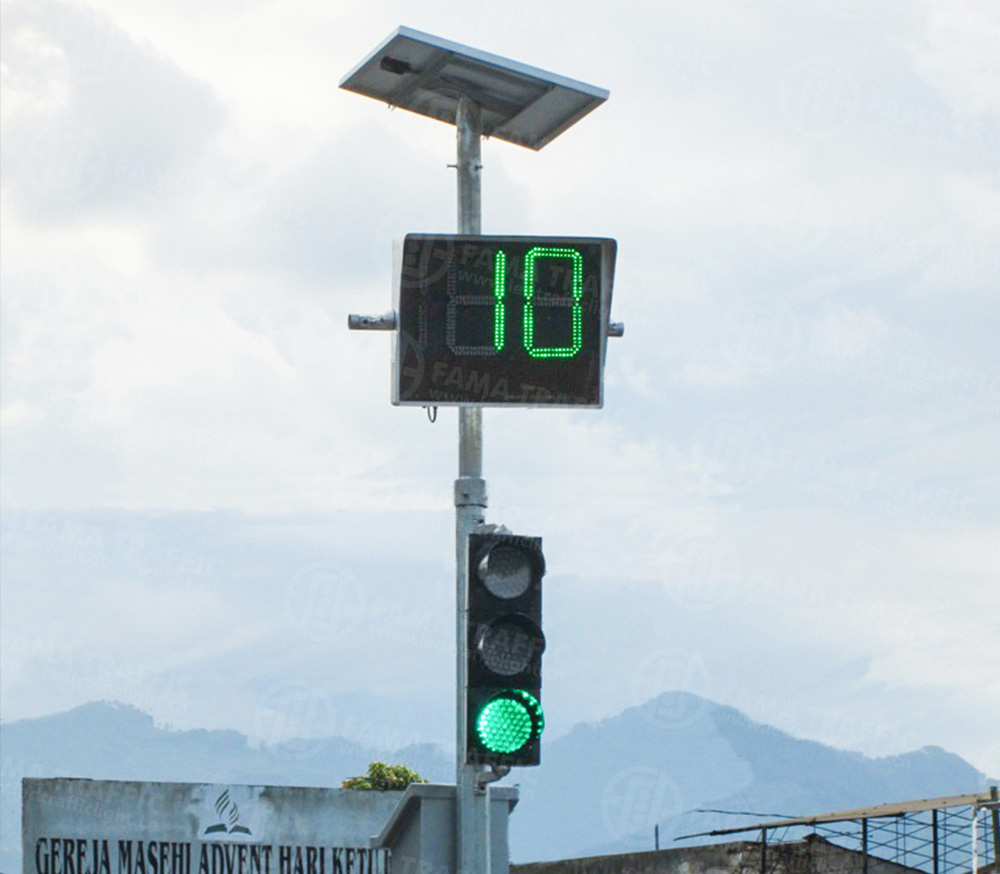 400mm Red Green Arrow + Yellow Full Ball With Traffic Countdown Timer