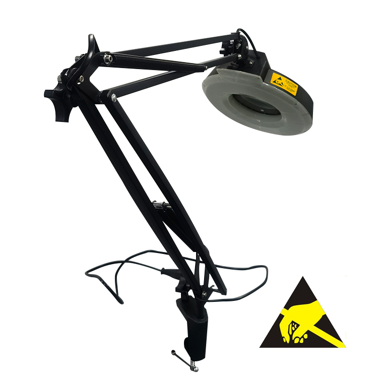 Anti-static Magnifying Lamp LT-86AE ESD LED Illuminated Magnifier for ...