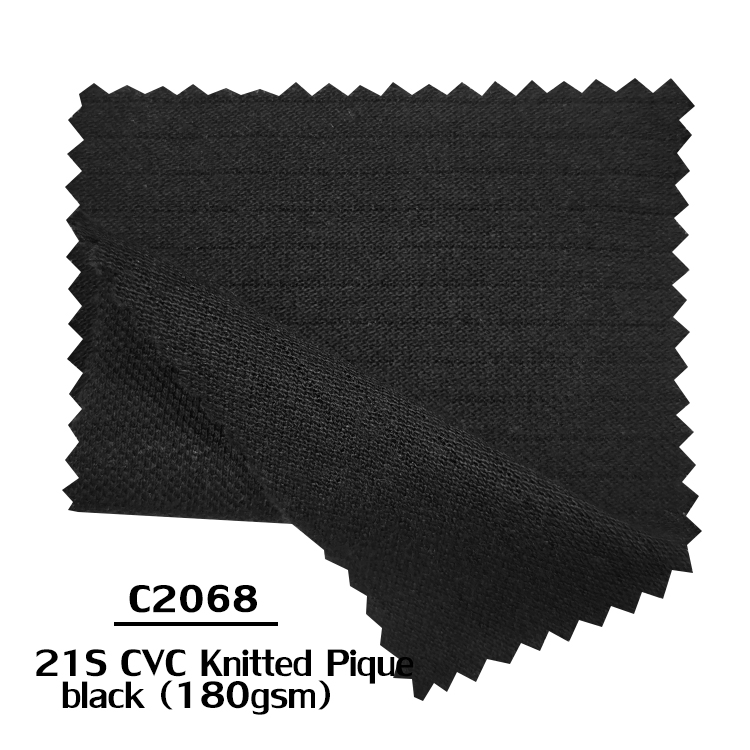 Black Knitted Sweat Absorption ESD Antistatic T-shirt Fabric with 60% ...