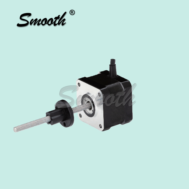 Fabricant de moteur pas à pas linéaire lisse Nema 17 42 mm