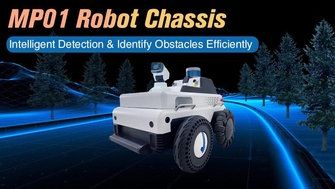 FOXTECHROBOT| MP01 Robot Chassis Intelligent Detection and Obstacles ...