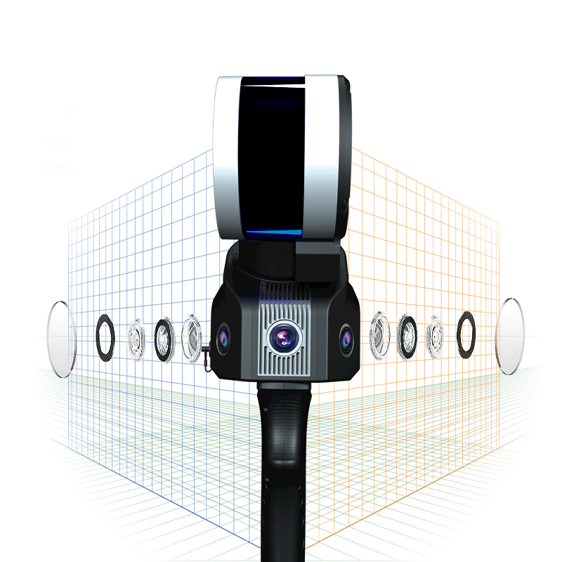 Foxtechrobot Slam100 3d Point Cloud Scanner for underground Bildings ...