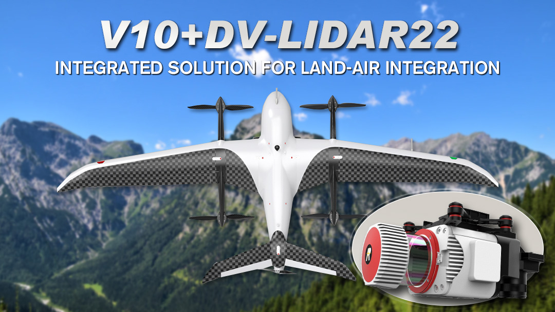 FOXTECHROBOT| V10 RTK Surveying and Topographic Mapping Drone UAV for ...