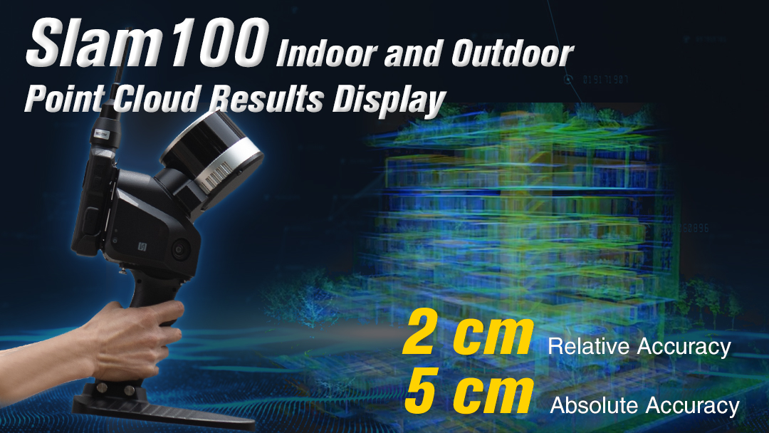 Slam100| Indoor and Outdoor Point Cloud Results Display | FOXTECHROBOT