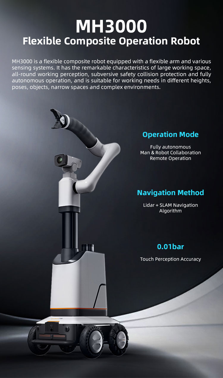 Foxtechrobot MH3000 Customized outdoor security robot guard tour with ...