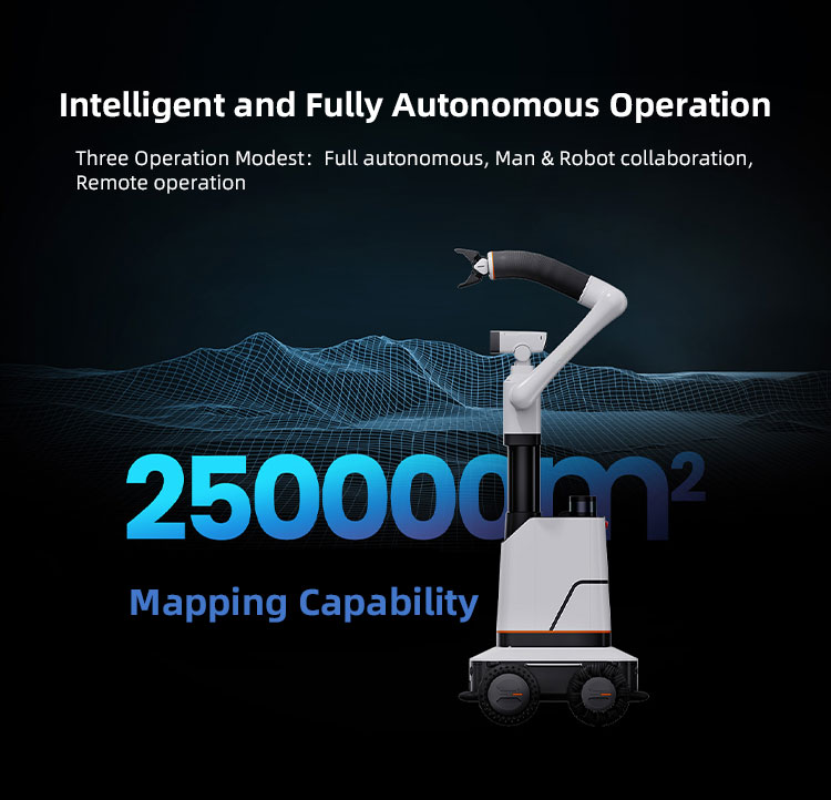 Foxtechrobot MH3000 Customized outdoor security robot guard tour with ...