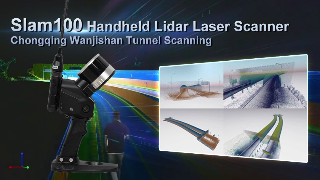 Slam100 Handheld Lidar Laser Scanner Scanning Chongqing Wanjishan ...