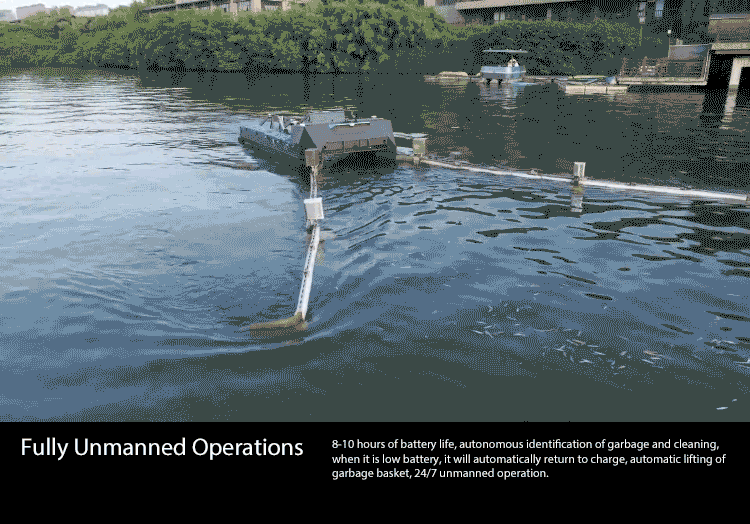Autonomous Boat for Algae Removal & Waterway Cleaning WasteWhale ...