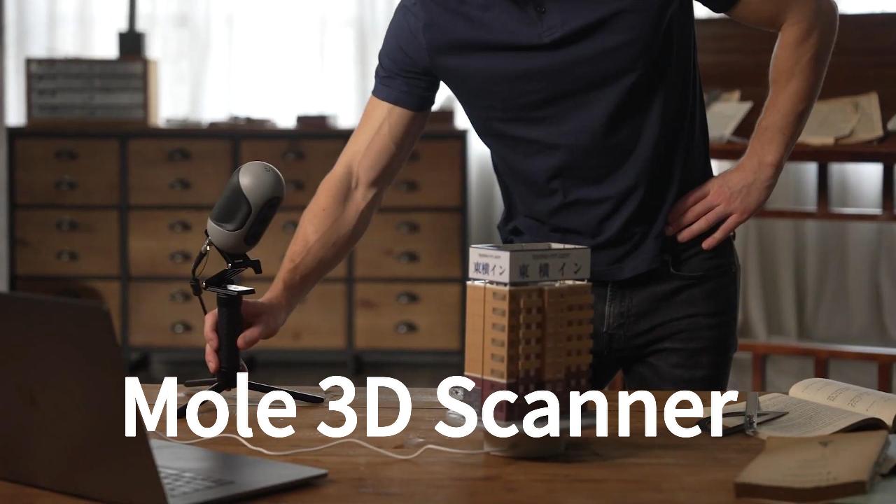 Foxtech mole best free 3d program software 3d printing cad scanner for 3d printing modeling ...