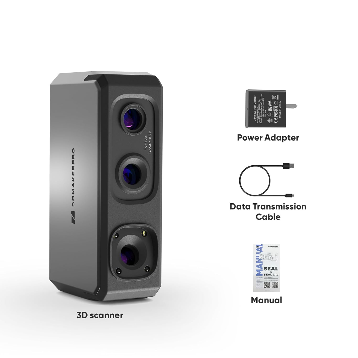 Foxtechrobot Seal handheld 3d object scanner pro modeling engineering ...