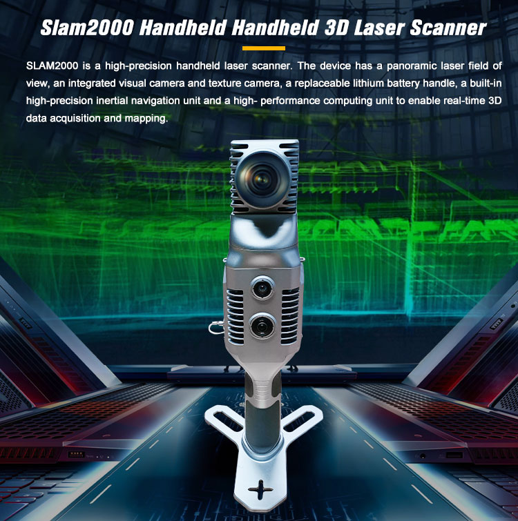 SLAM2000 Handheld LiDAR Scanner | High-Precision 3D Mapping for Substations and Complex ...