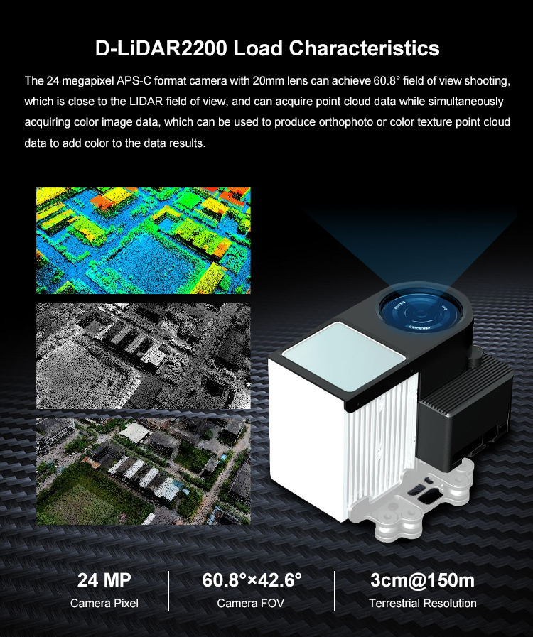 Foxtechrobot D-Lidar 2100 Drone Lidar Scanning System | FOXTECHROBOT