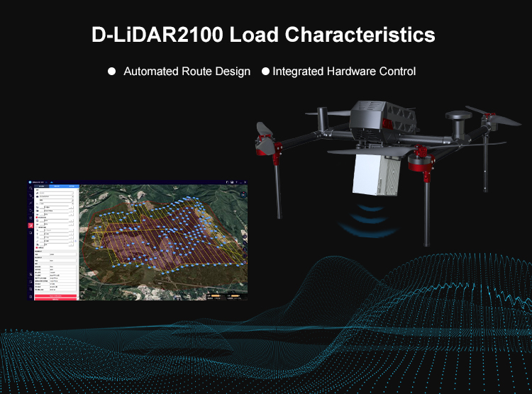 Foxtechrobot D-Lidar 2100 Drone Lidar Scanning System | FOXTECHROBOT