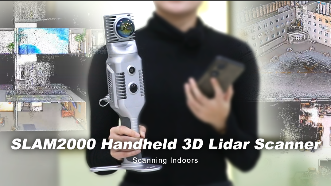 SLAM200 High-Precision Handheld Imaging LiDAR Scanner for 3D Mapping | FOXTECH ROBOT