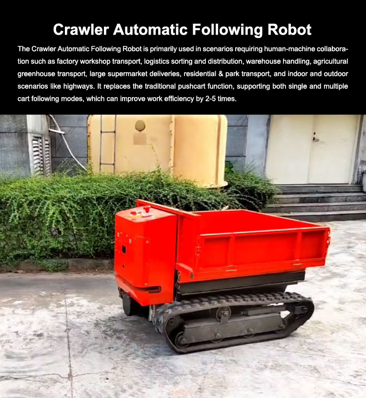 Foxtechrobot 1000KG High-Capacity Long-Endurance Crawler Automatic ...