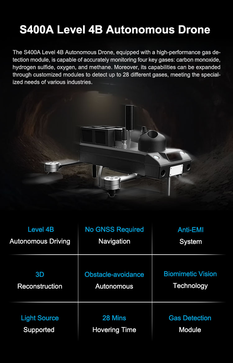 S400A Level 4B Autonomous Inspection Drone | FOXTECH ROBOT