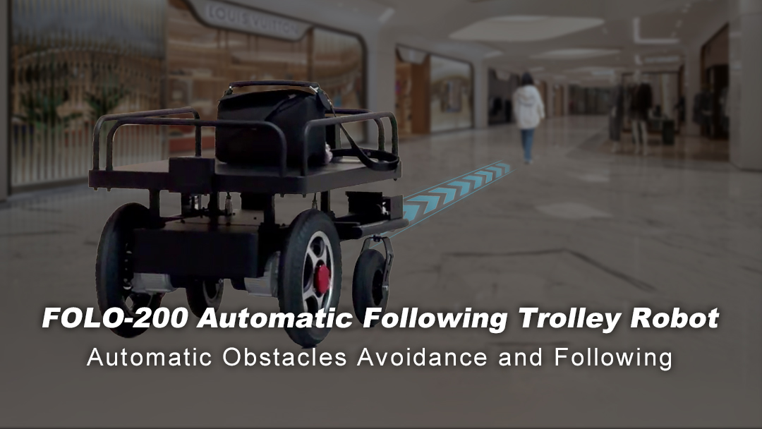 Heavy-Duty Following Robots | FOLO Series | Automatic Cargo Trolleys ...