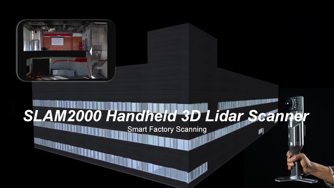 Slam2000| Handheld 3D Laser Scanner-Panoramic Laser FOV-Visual Camera ...
