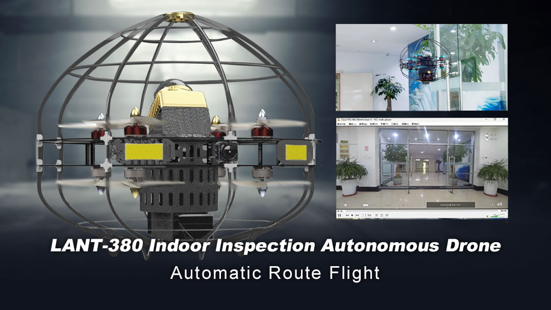 L-380 3D LiDAR Indoor Drone with Docking Station for Autonomous ...