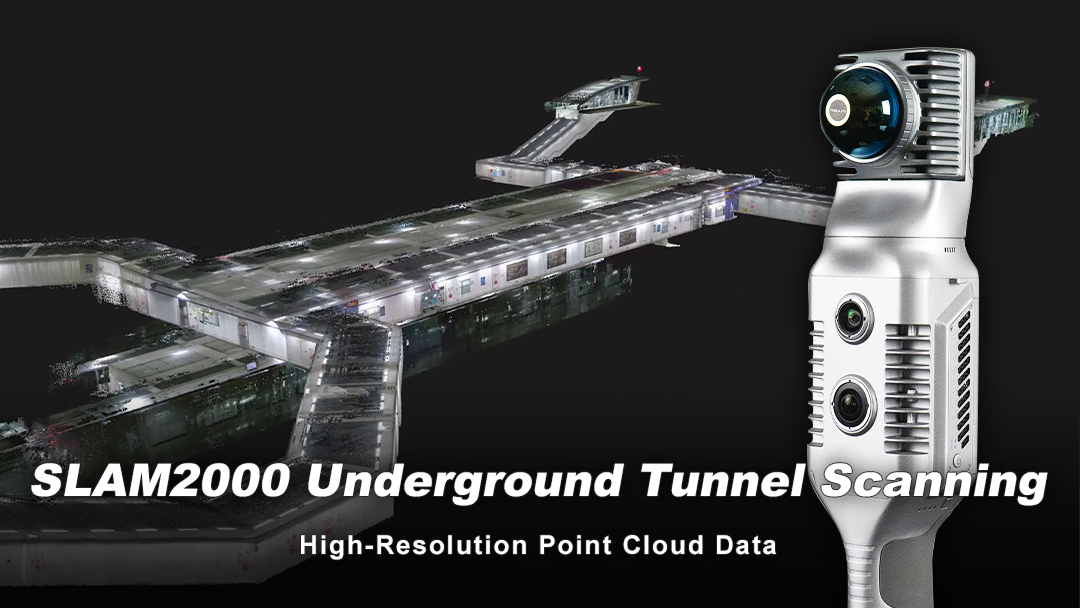SLAM2000 Handheld Lidar Underground Tunnel Scanning | FOXTECH ROBOT
